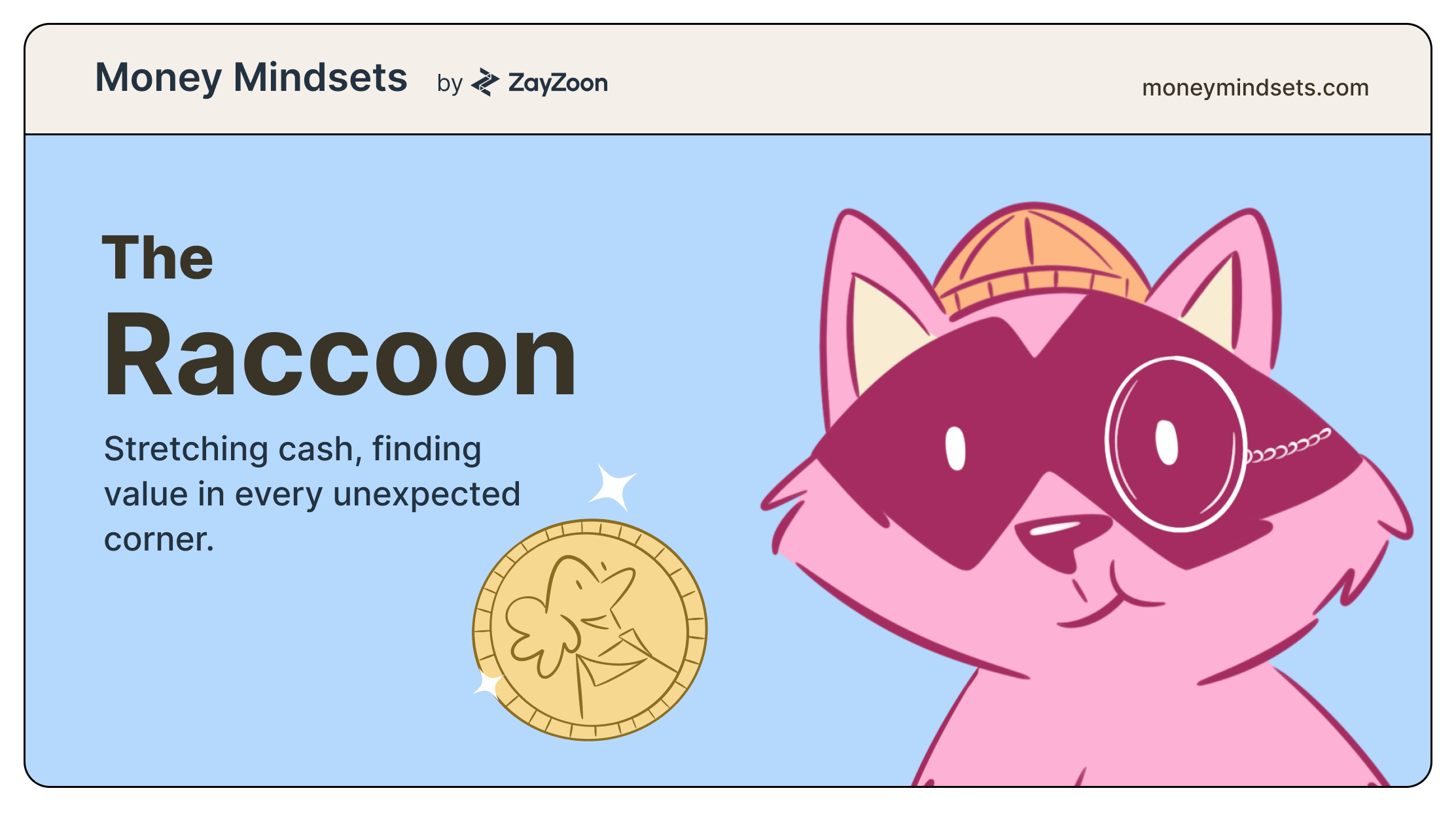 The Raccoon - ZayZoon | Money Mindsets